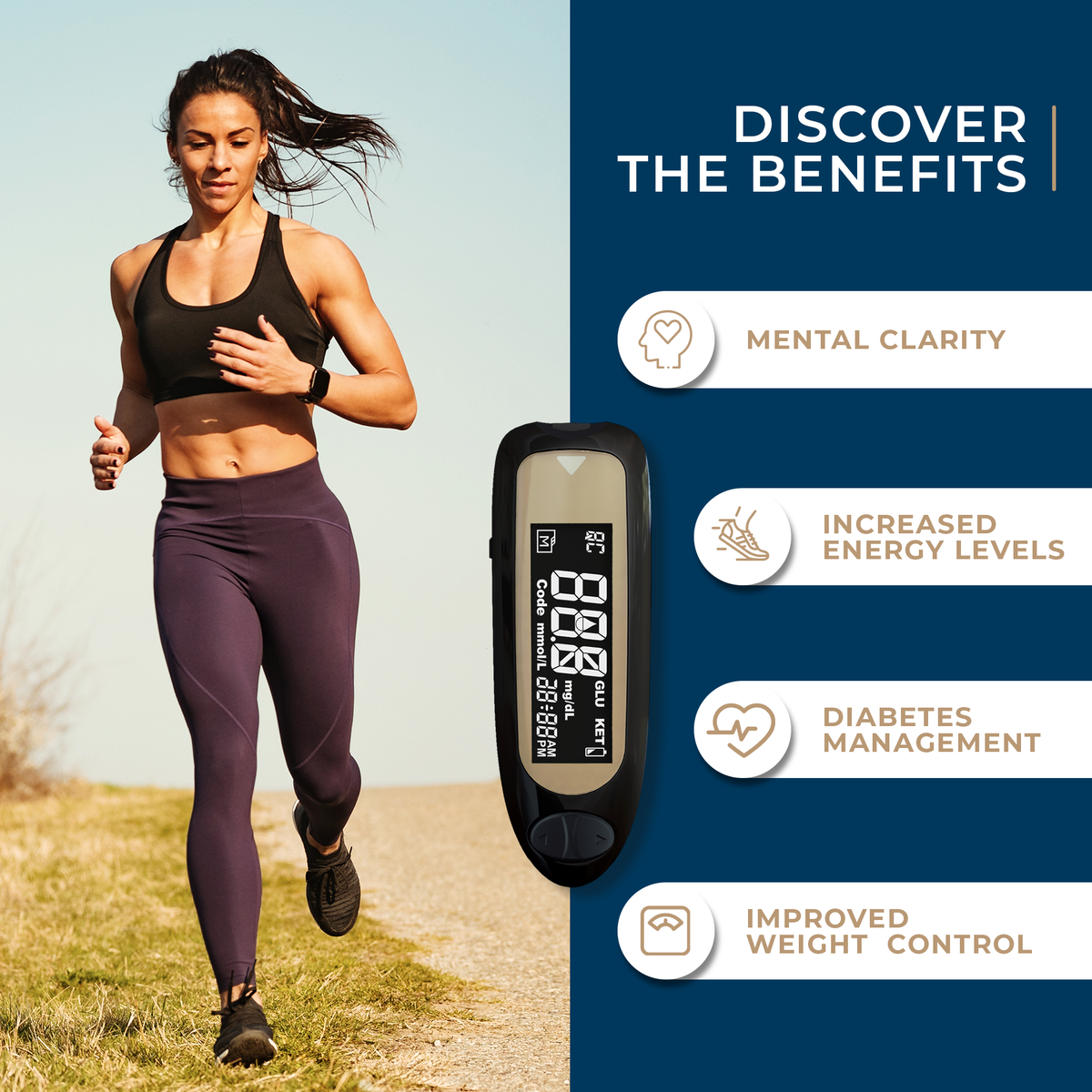 Ketodoc Ketone and Glucose Blood Meter Kit (Slim) | Ketodoc - Ketone ...